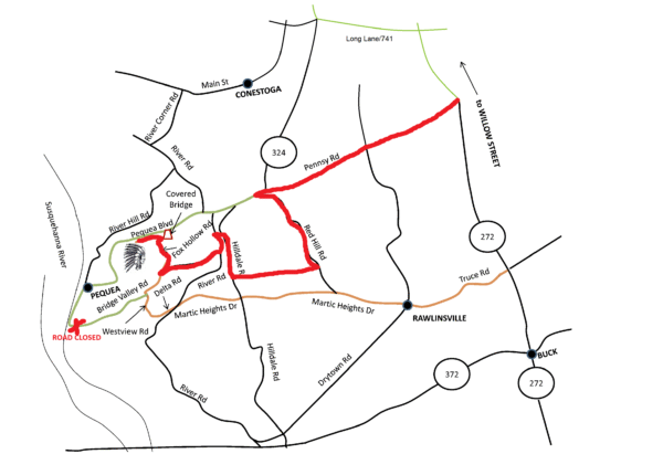 Directions - Helpful Driving Directions | Pequea Creek Campground